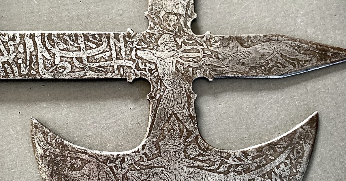 Help needed deciphering inscriptions on a Mahdist knife | Duende Art ...