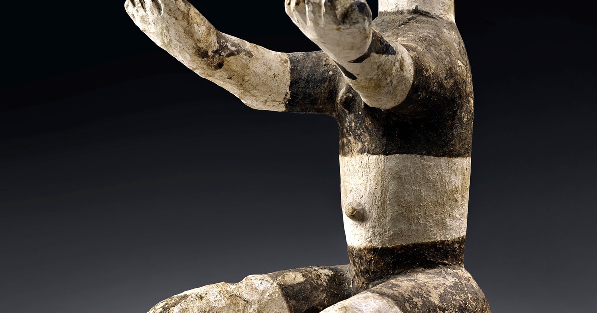 An exceptional Idoma statue carved by Oklenyi of Akungaga | Duende Art ...